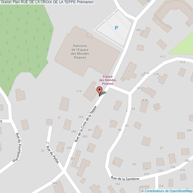 Rue de la CROIX DE LA TEPPE Prémanon