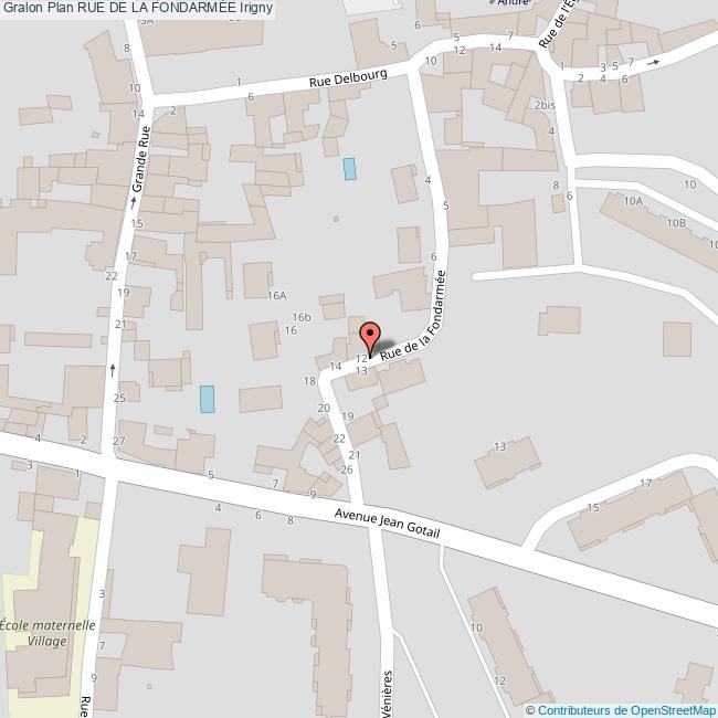 Rue de la FONDARMÉE Irigny