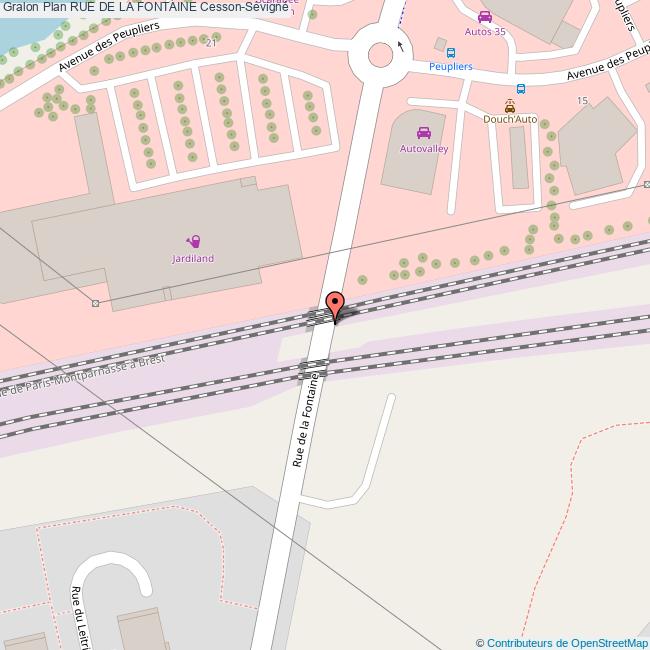 Rue de la FONTAINE Cesson-Sévigné