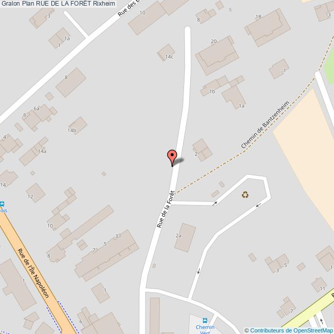 Rue de la FORÊT Rixheim