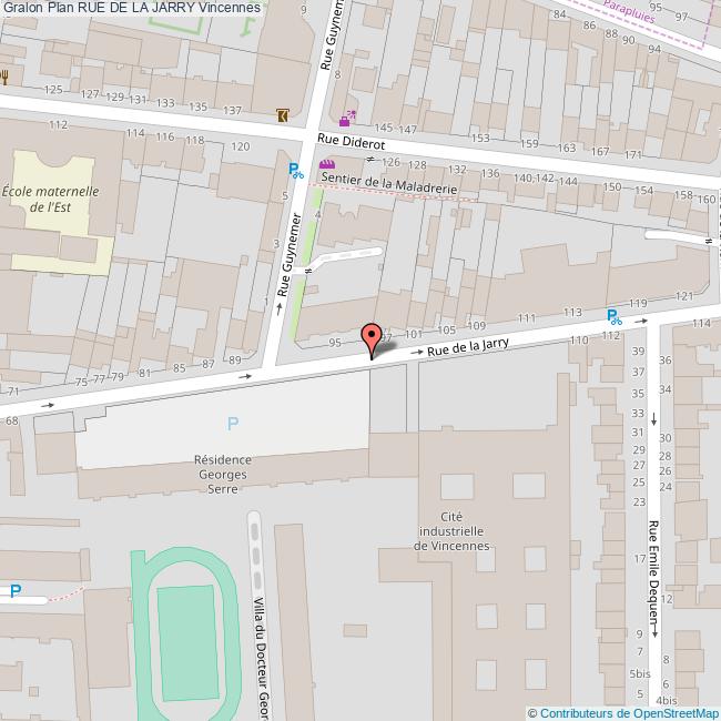 Rue de la JARRY Vincennes