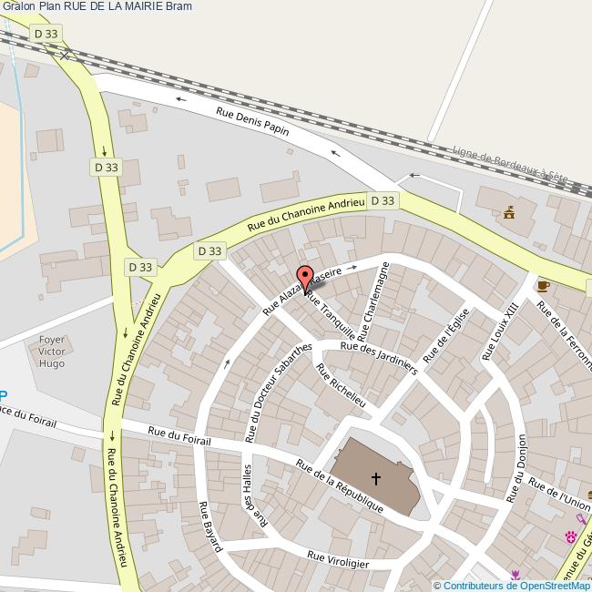 Rue de la MAIRIE Bram