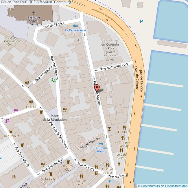 Rue de la MARINE Cherbourg