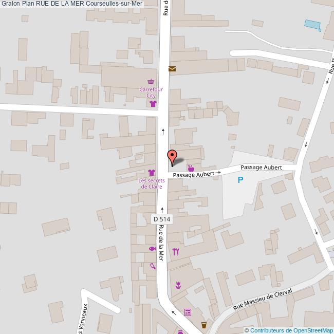 Rue de la MER Courseulles-sur-Mer