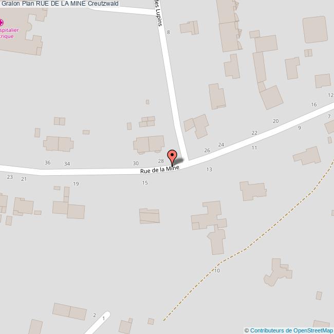 Rue de la MINE Creutzwald