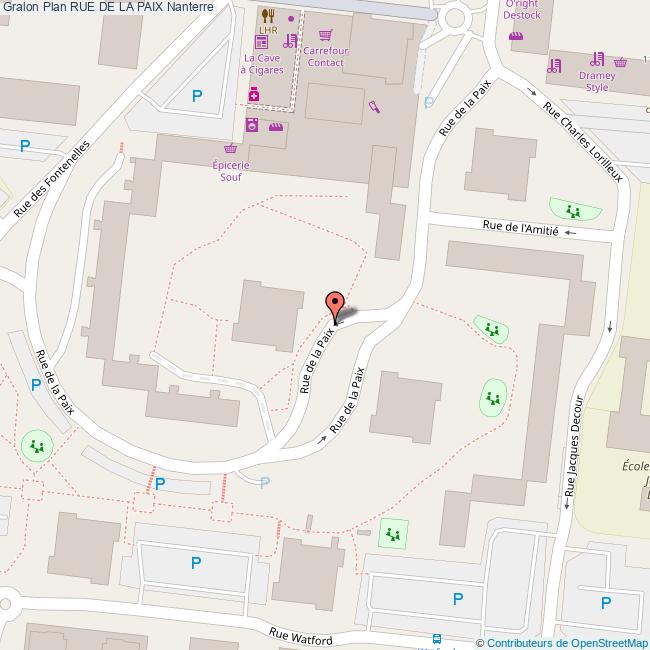 Rue de la PAIX Nanterre