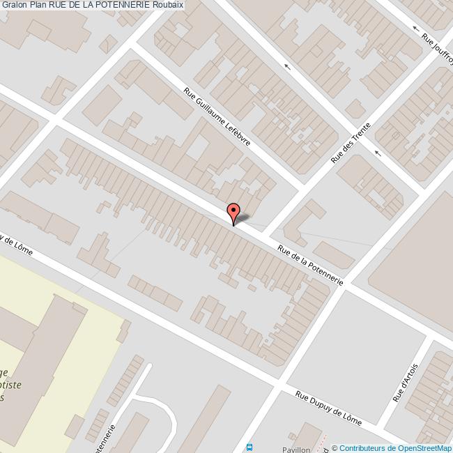 Rue de la POTENNERIE Roubaix