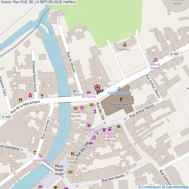 Rue de la RÉPUBLIQUE Harfleur