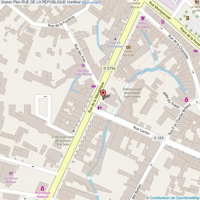 Rue de la RÉPUBLIQUE Honfleur