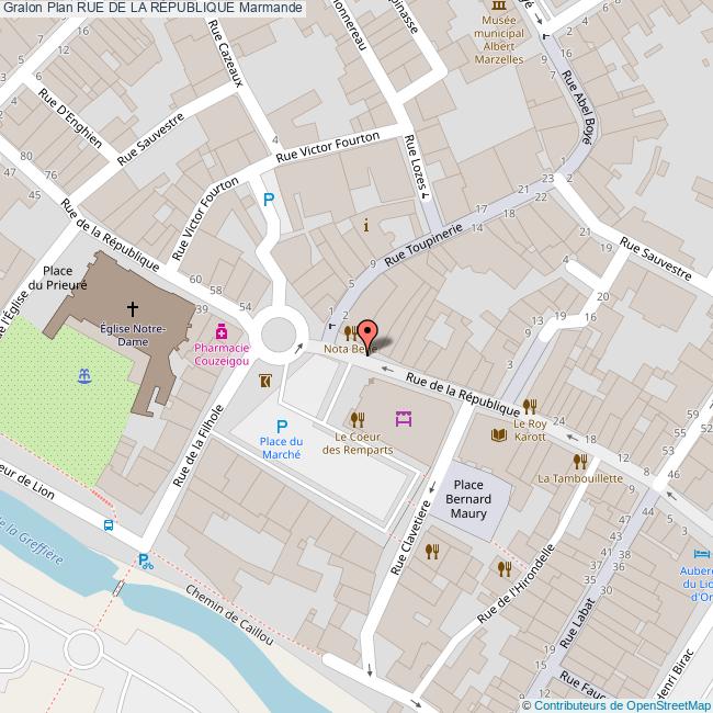 Rue de la RÉPUBLIQUE Marmande