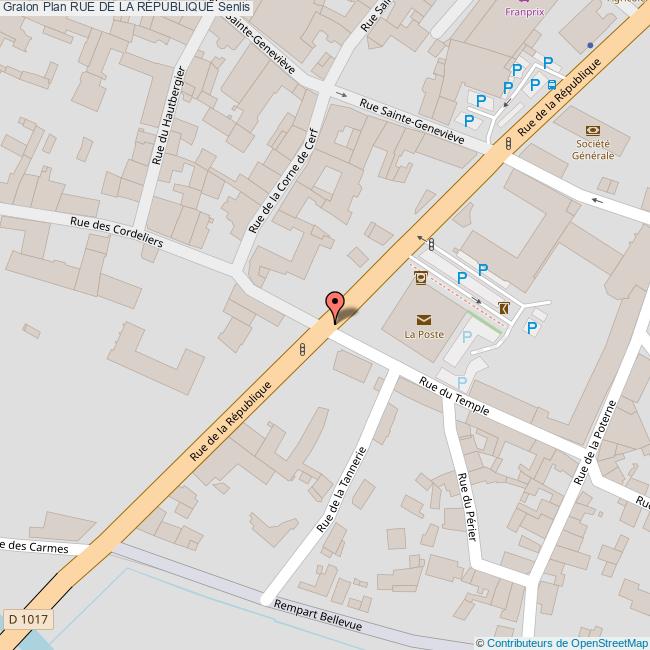 Rue de la RÉPUBLIQUE Senlis