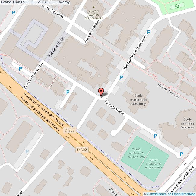 Rue de la TREILLE Taverny