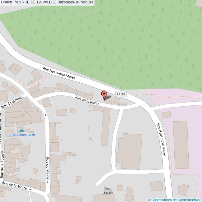 Rue de la VALLÉE Bazouges-la-Pérouse