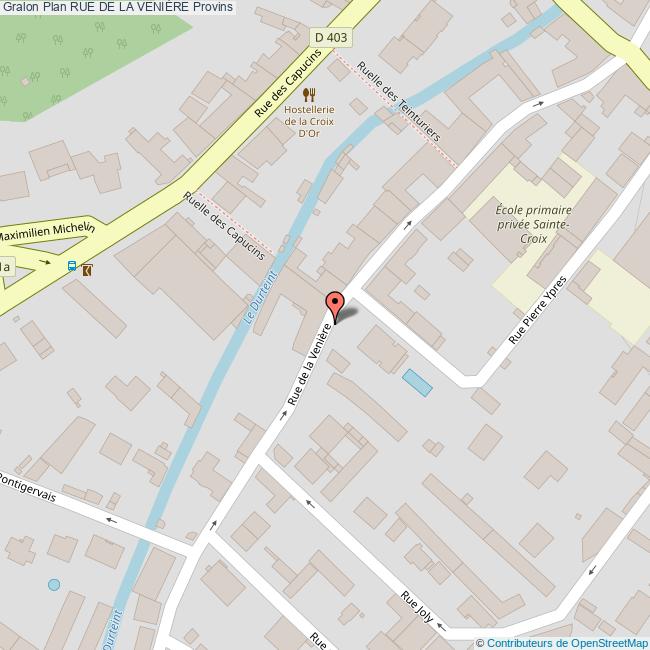 Rue de la VENIÈRE Provins