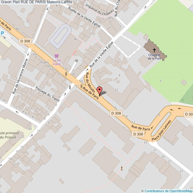 Rue de PARIS Maisons-Laffitte