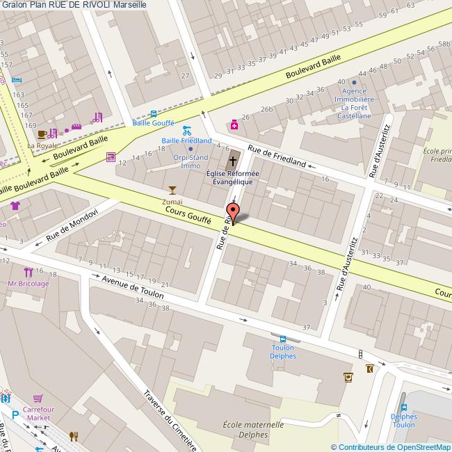 Rue de RIVOLI Marseille