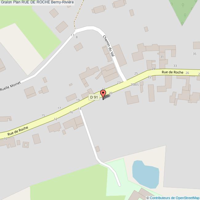 Rue de ROCHE Berny-Rivière