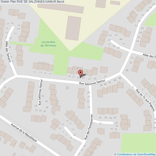 Rue de SALZINNES NAMUR Berck