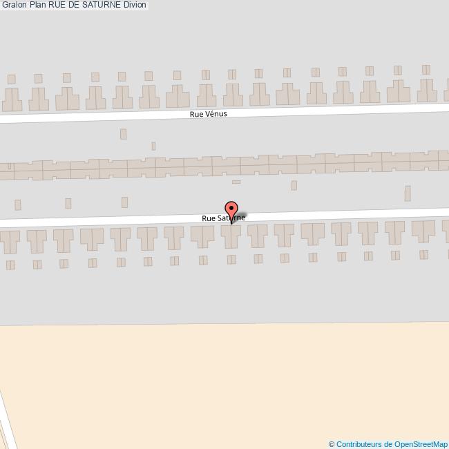 Rue de SATURNE Divion