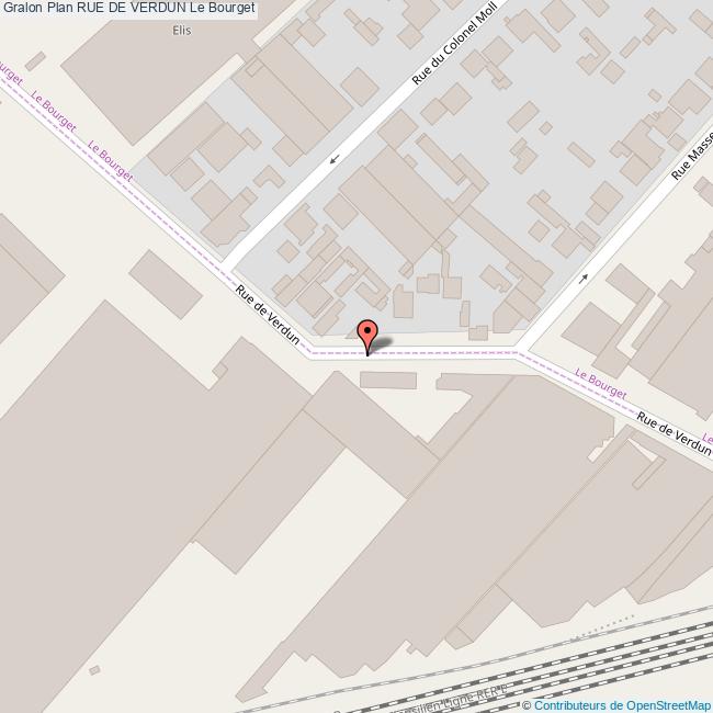 Rue de VERDUN Le Bourget