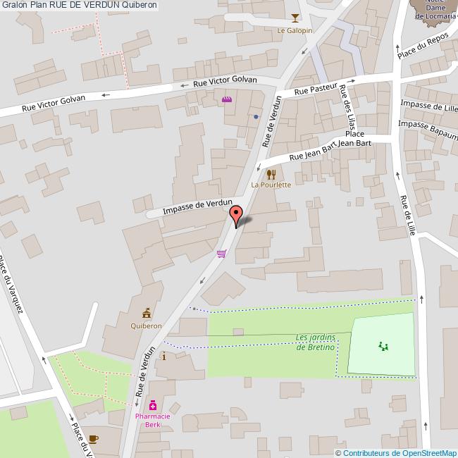 Rue de VERDUN Quiberon