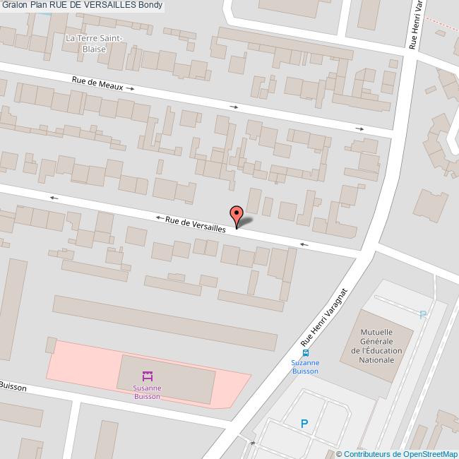 Rue de VERSAILLES Bondy