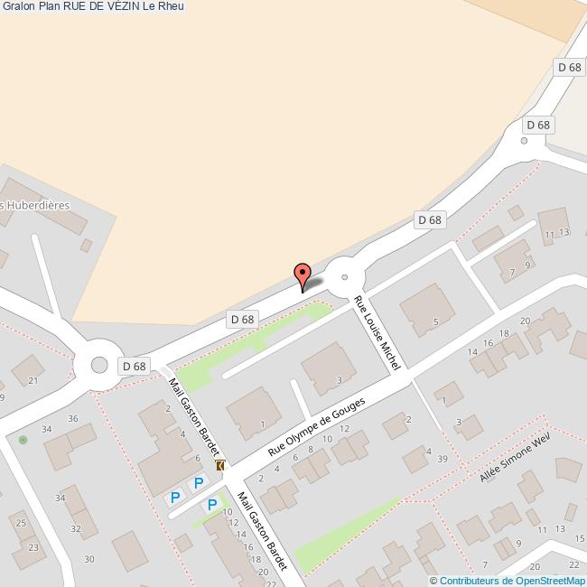 Rue de VÉZIN Le Rheu