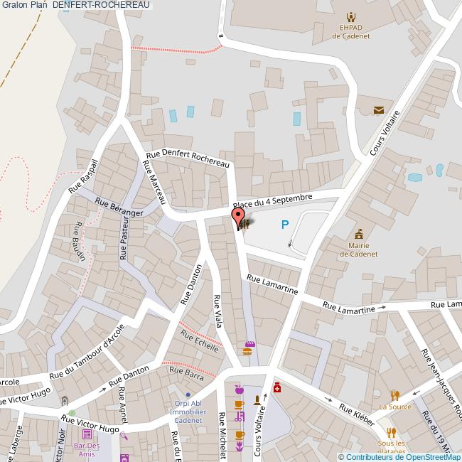 Rue DENFERT-ROCHEREAU Cadenet