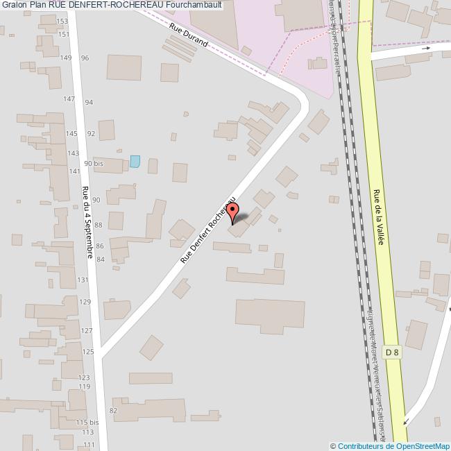 Rue DENFERT-ROCHEREAU Fourchambault