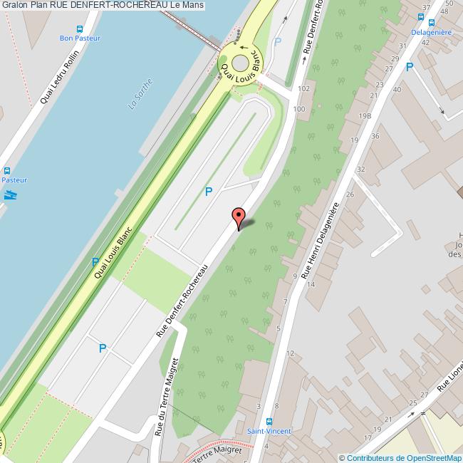 Rue DENFERT-ROCHEREAU Le Mans