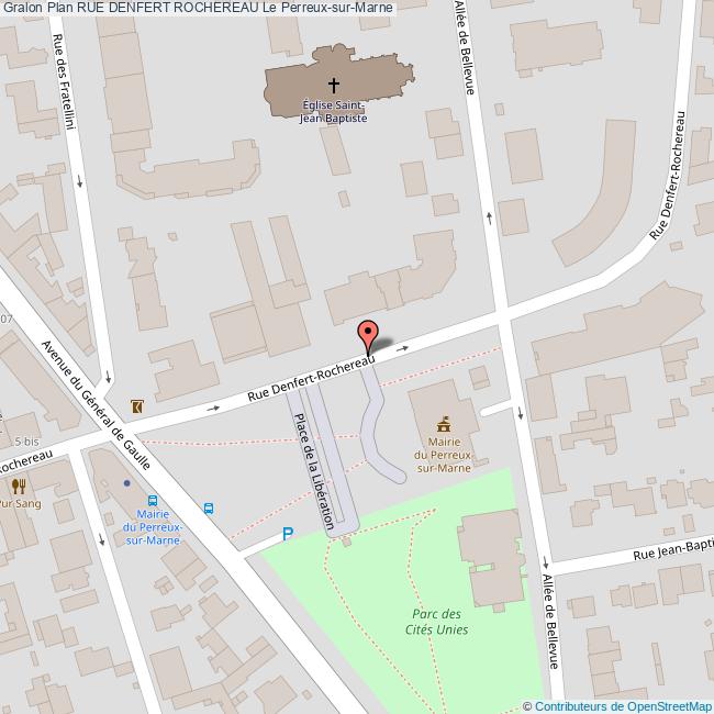 Rue DENFERT ROCHEREAU Le Perreux-sur-Marne