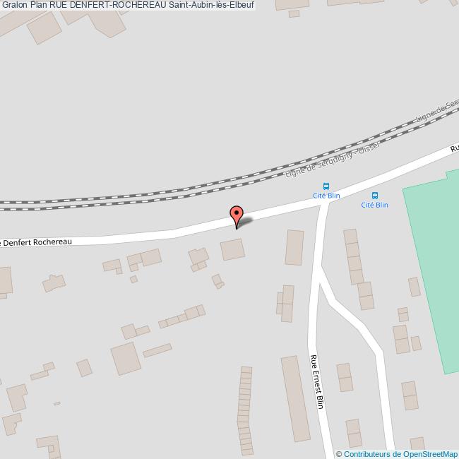 Rue DENFERT-ROCHEREAU Saint-Aubin-lès-Elbeuf