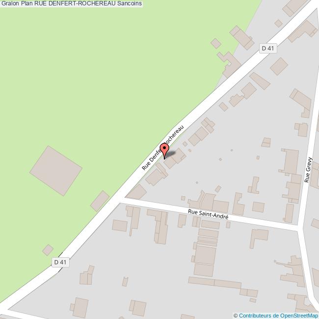 Rue DENFERT-ROCHEREAU Sancoins