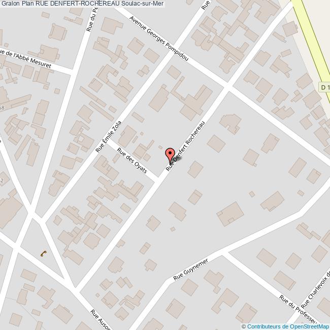 Rue DENFERT-ROCHEREAU Soulac-sur-Mer