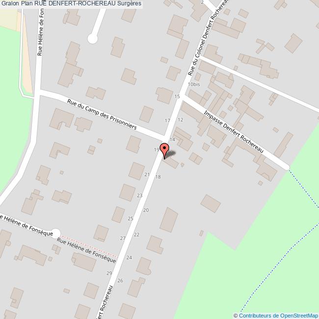 Rue DENFERT-ROCHEREAU Surgères