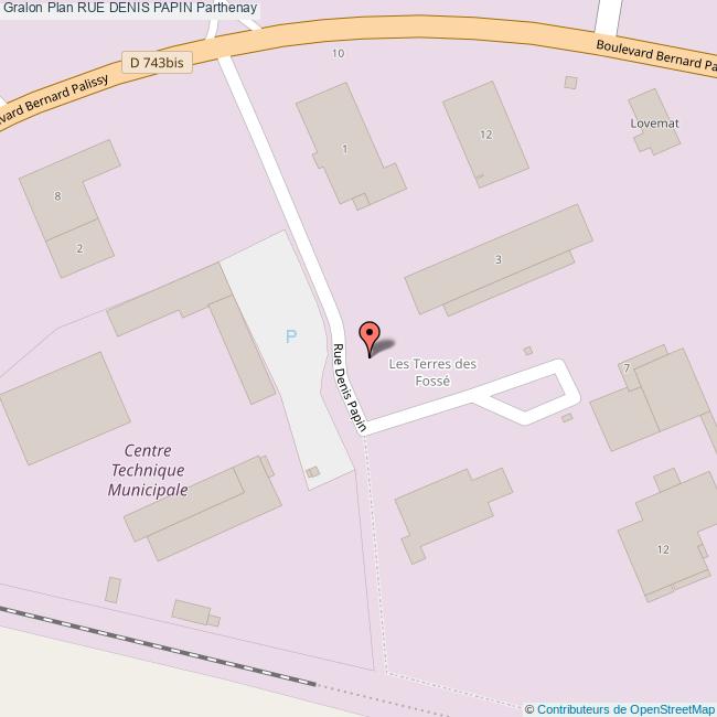 Rue DENIS PAPIN Parthenay