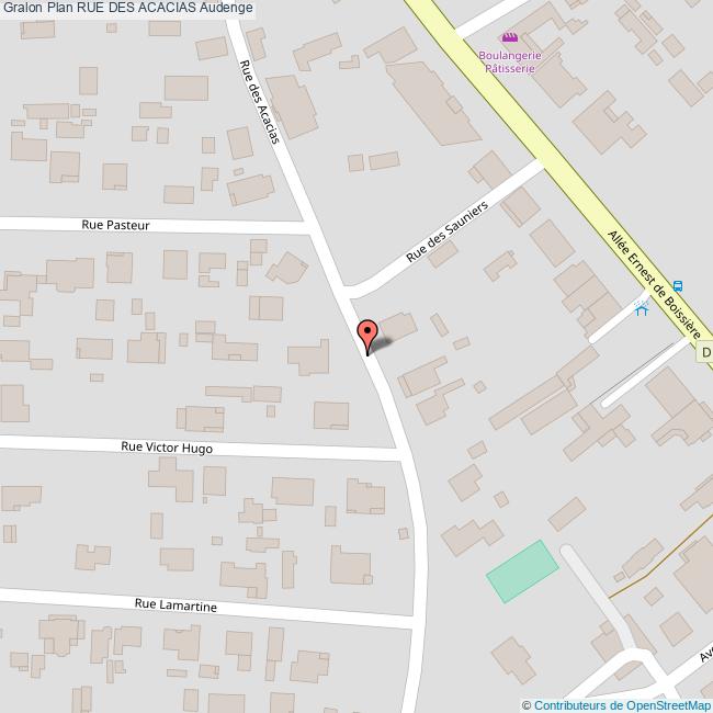 Rue des ACACIAS Audenge