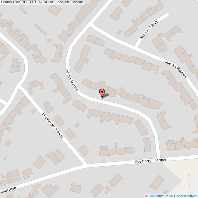 Rue des ACACIAS Loos-en-Gohelle