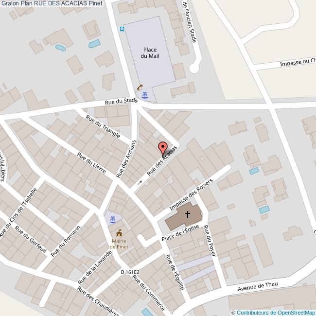 Rue des ACACIAS Pinet