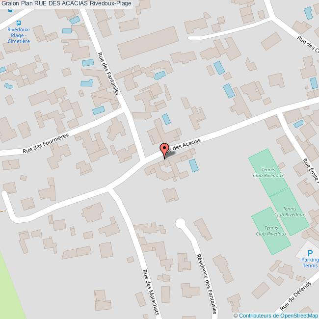 Rue des ACACIAS Rivedoux-Plage