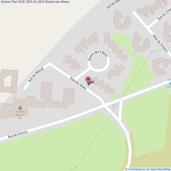 Rue des ALIZES Marles-les-Mines