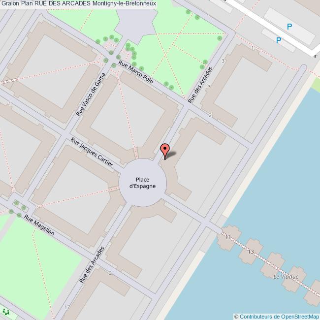 Rue des ARCADES Montigny-le-Bretonneux