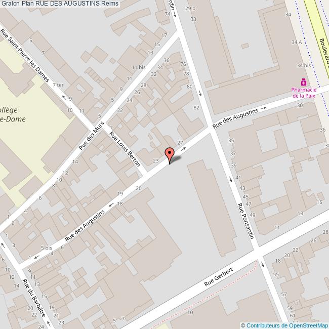 Rue des AUGUSTINS Reims