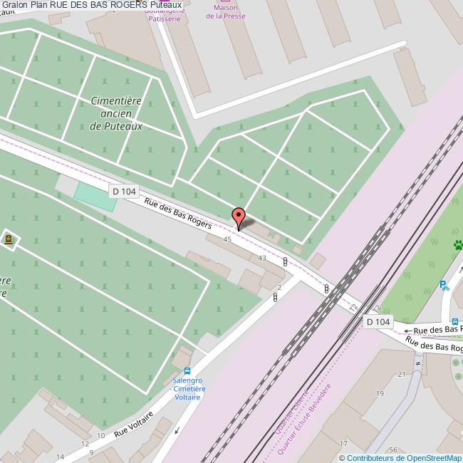 Rue des BAS ROGERS Puteaux