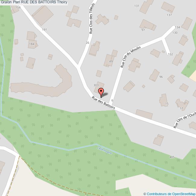 Rue des BATTOIRS Thoiry