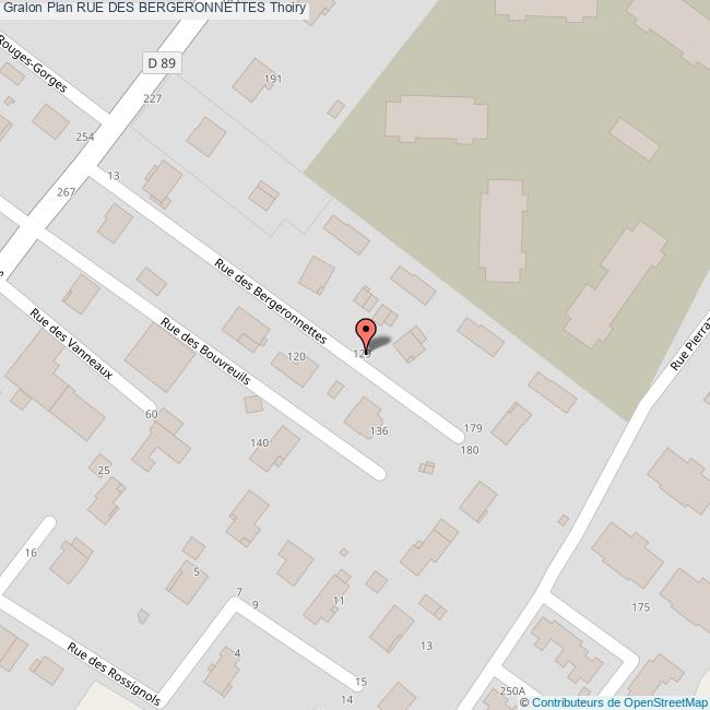 Rue des BERGERONNETTES Thoiry