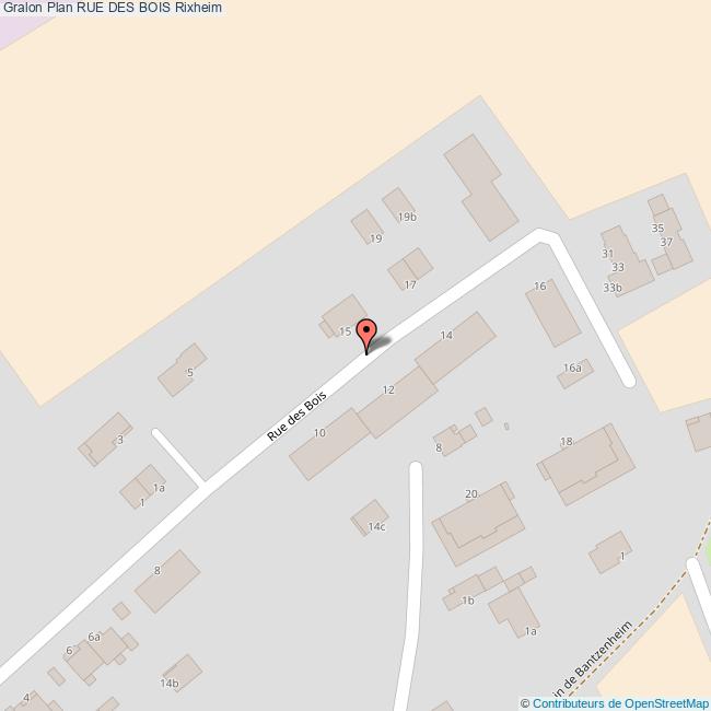 Rue des BOIS Rixheim