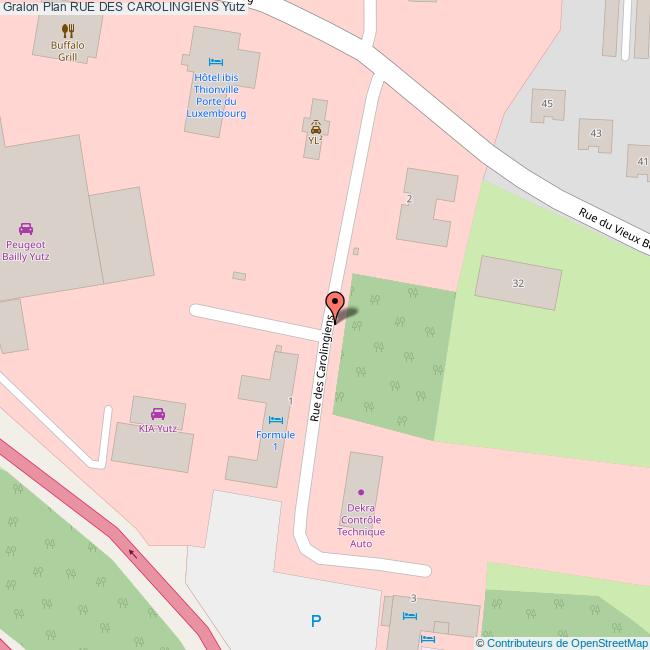 Rue des CAROLINGIENS Yutz