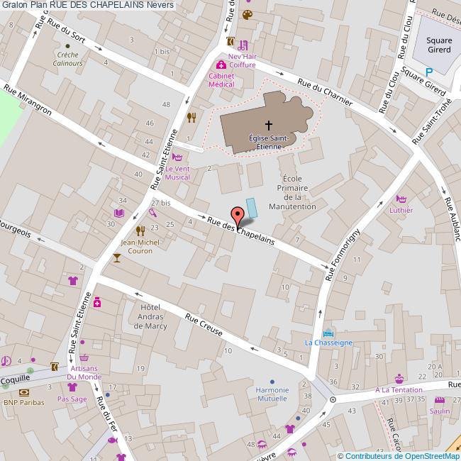 Rue des CHAPELAINS Nevers