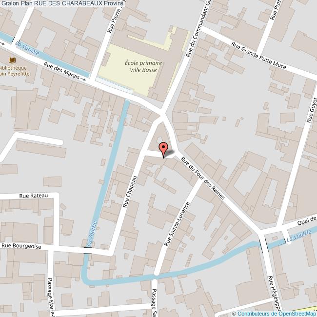 Rue des CHARABEAUX Provins